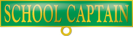 Pins & Badges :: Standard Size Title Badges :: School Captain Badge
