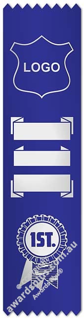 Ribbons :: Standard Size :: 3 Block Banner with Placing