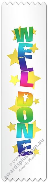 Ribbons :: Foil Ribbons :: Universal Ribbons :: Two Coloured Well Done ...