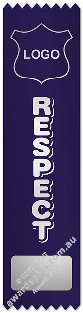 Ribbons :: Standard Size :: Respect with block