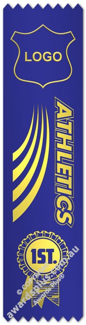Ribbons :: Standard Size :: Athletics Track Ribbon