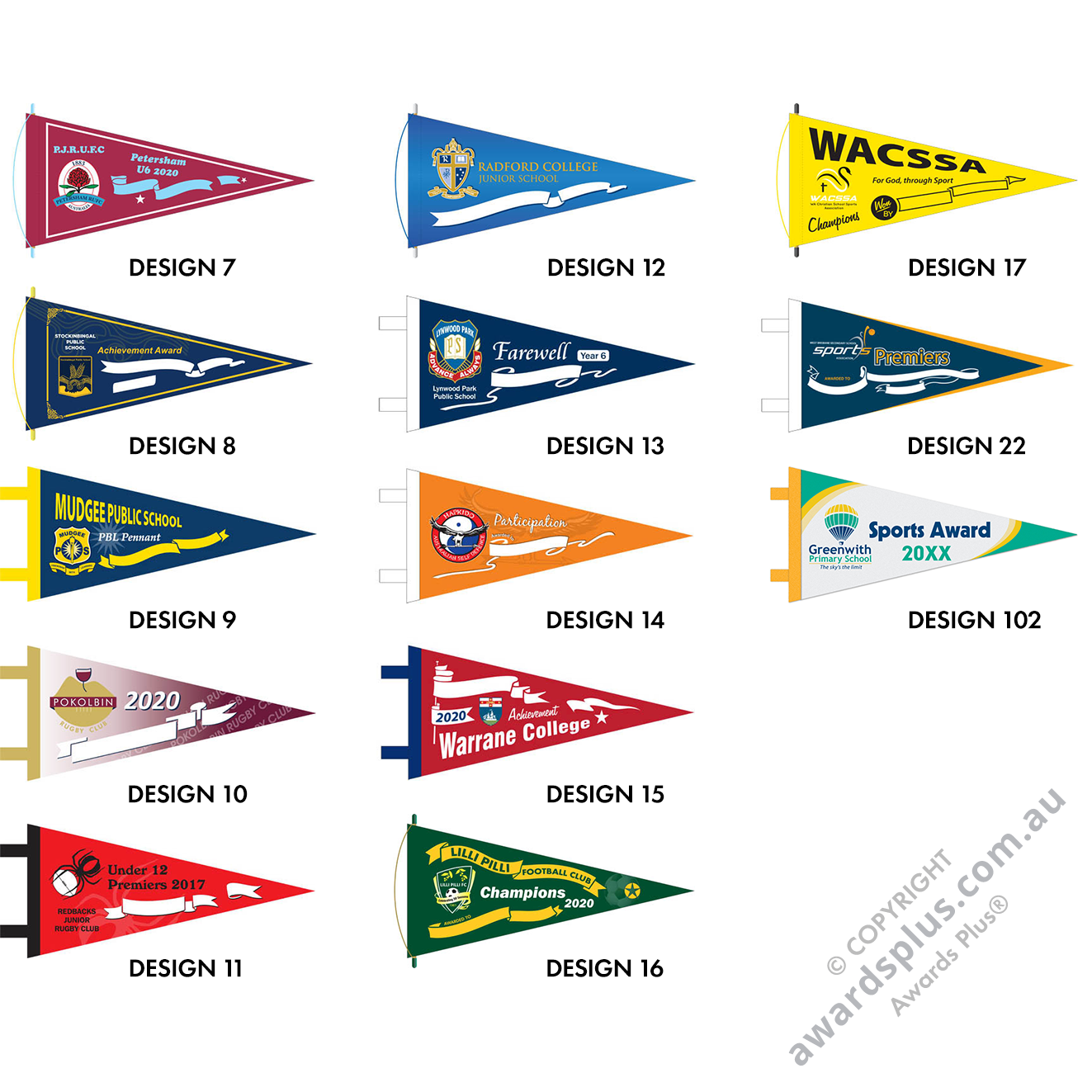 Pennants :: Full Colour Pennants